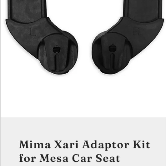 mima xari | Other | Xari Black Adaptor Kit For Mesa Car Seat | Poshmark